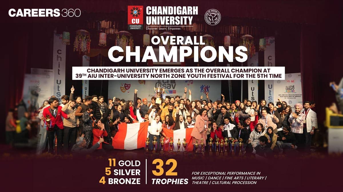 Chandigarh University (CU) wins Overall Champions Trophy at the 39th ...