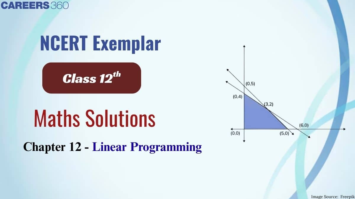 NCERT Exemplar Class 12 Maths Solutions Chapter 12 Linear Programming 2021