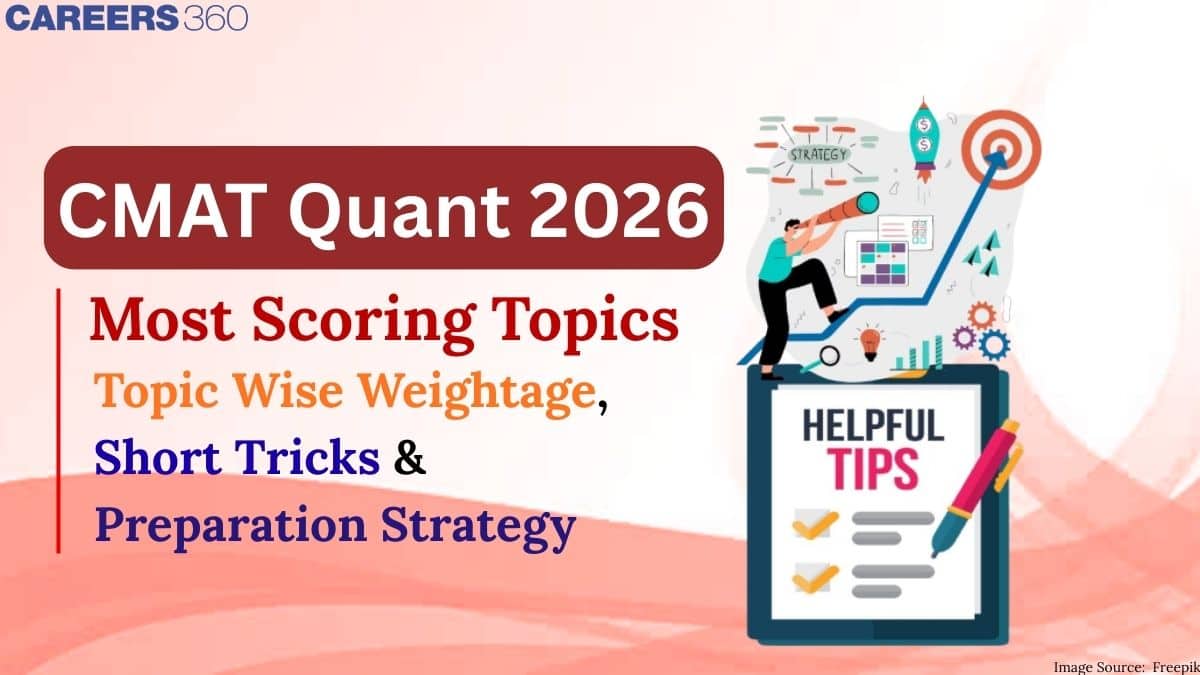 CMAT Quant Most Scoring Topics 2026: Topic Wise Weightage, Short Tricks ...