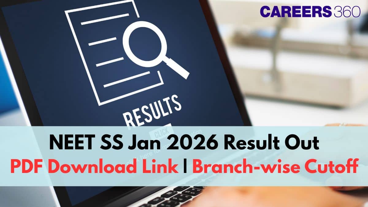 NEET SS Jan 2026 Result Out: Results & Cutoff PDF Download Link