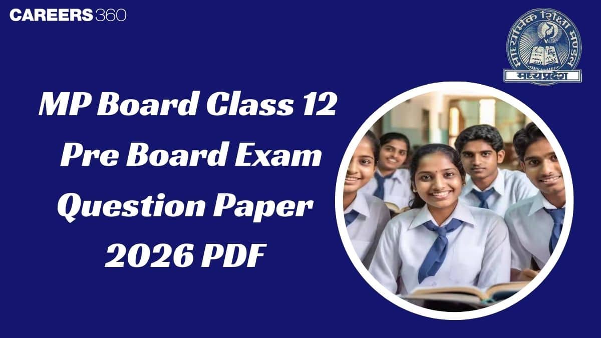 MP Board Class 12 Pre Board Question Paper 2026 PDF, Download Answer Key