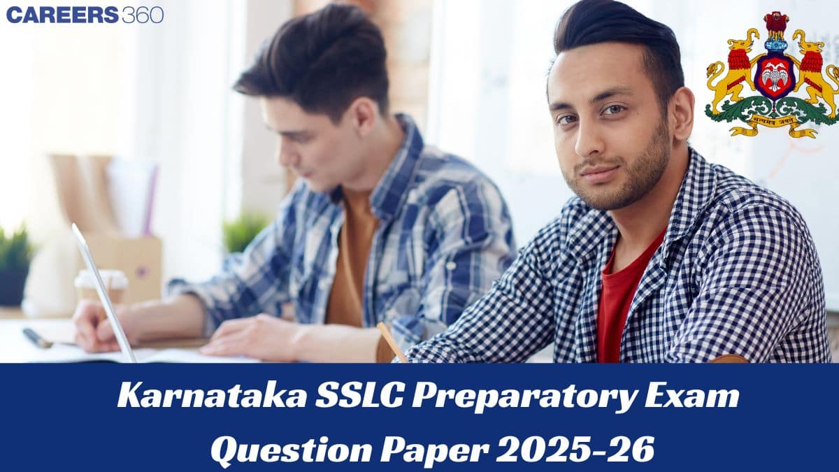 Karnataka SSLC Preparatory Exam Question Paper 2025-26 PDF (Exam 1, 2, 3)