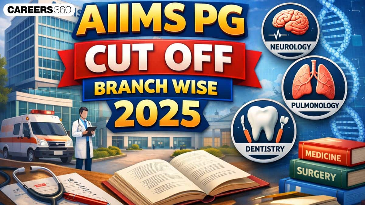 AIIMS PG Cut Off Branch Wise 2025: MD, MS, DM, MCh and MDS Cutoff