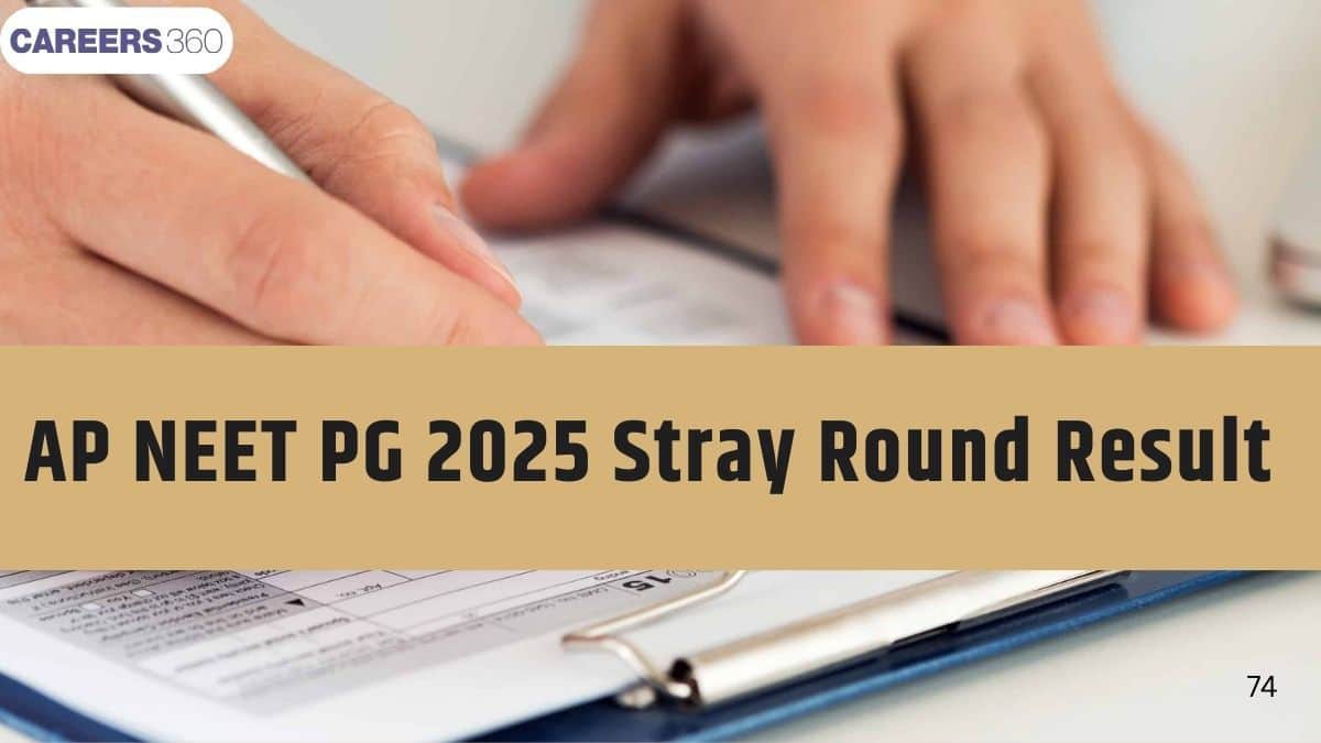 AP NEET PG 2025 Stray Round Final Seat Allotment Result (Out): Download PDF