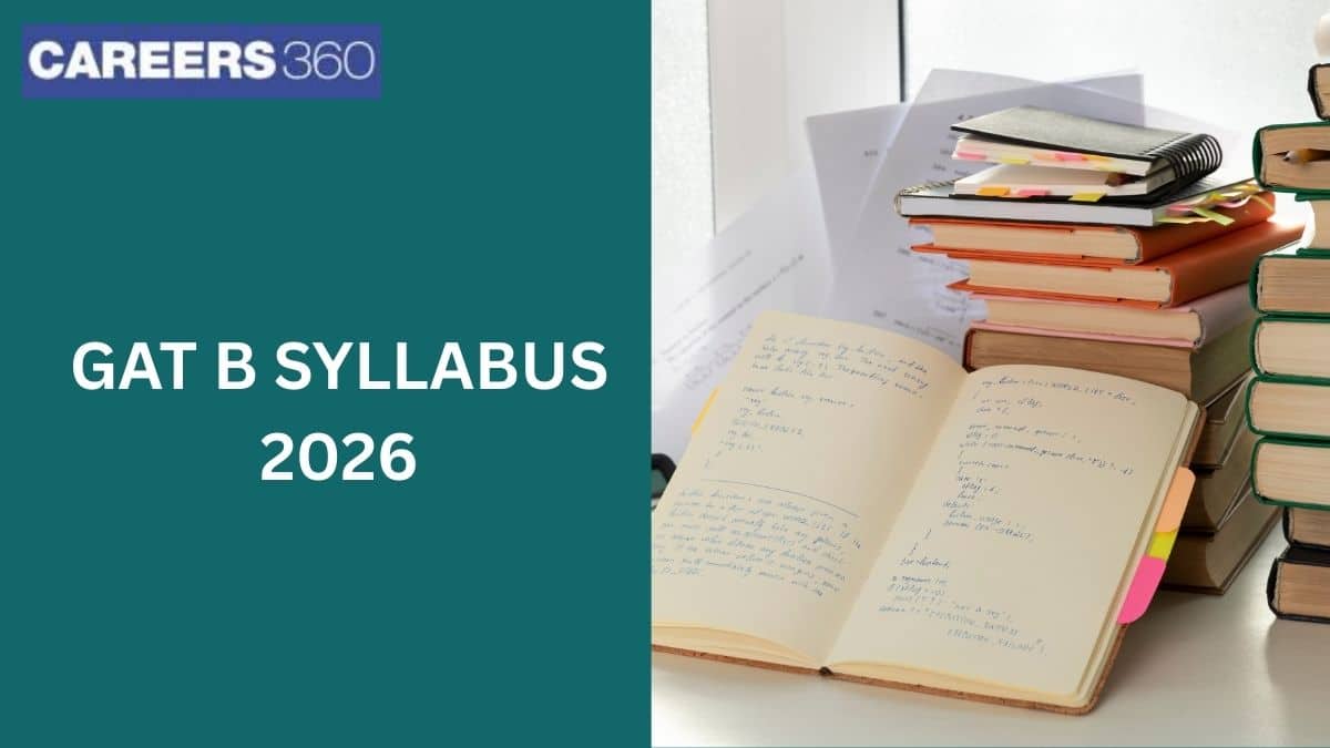 GAT B Syllabus 2026: Detailed Subject-wise Syllabus For Section A & B
