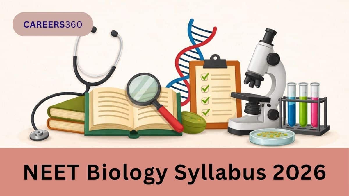 NEET 2026 Biology Syllabus (Out): Download PDF, Topics-Wise Syllabus