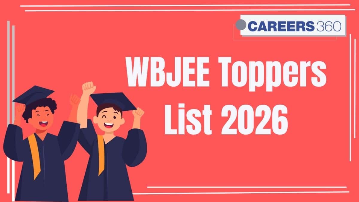 WBJEE Toppers List 2026 - WB JEE Toppers Name with Rank