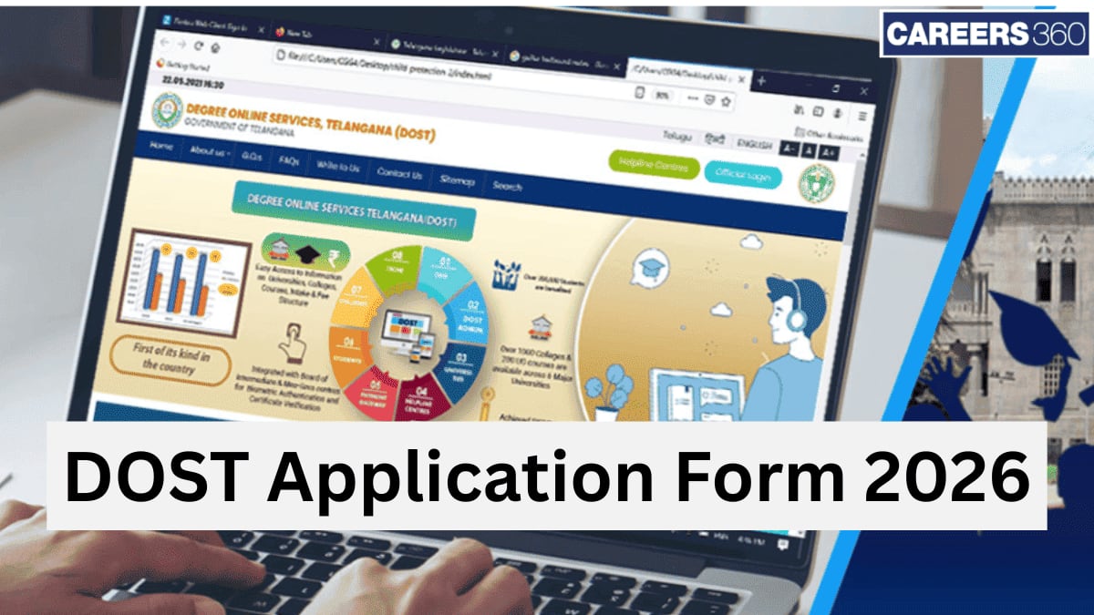 TS DOST Application Form 2026 (May 15) For Phase 2: Registration, Fees ...