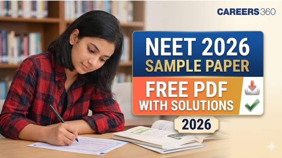 NEET 2026 Sample Paper PDF with Solutions (Free Download) – Latest Exam ...