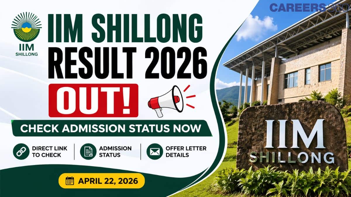 IIM Shillong 2026 Result Declared: Direct Link to Check Admission Status