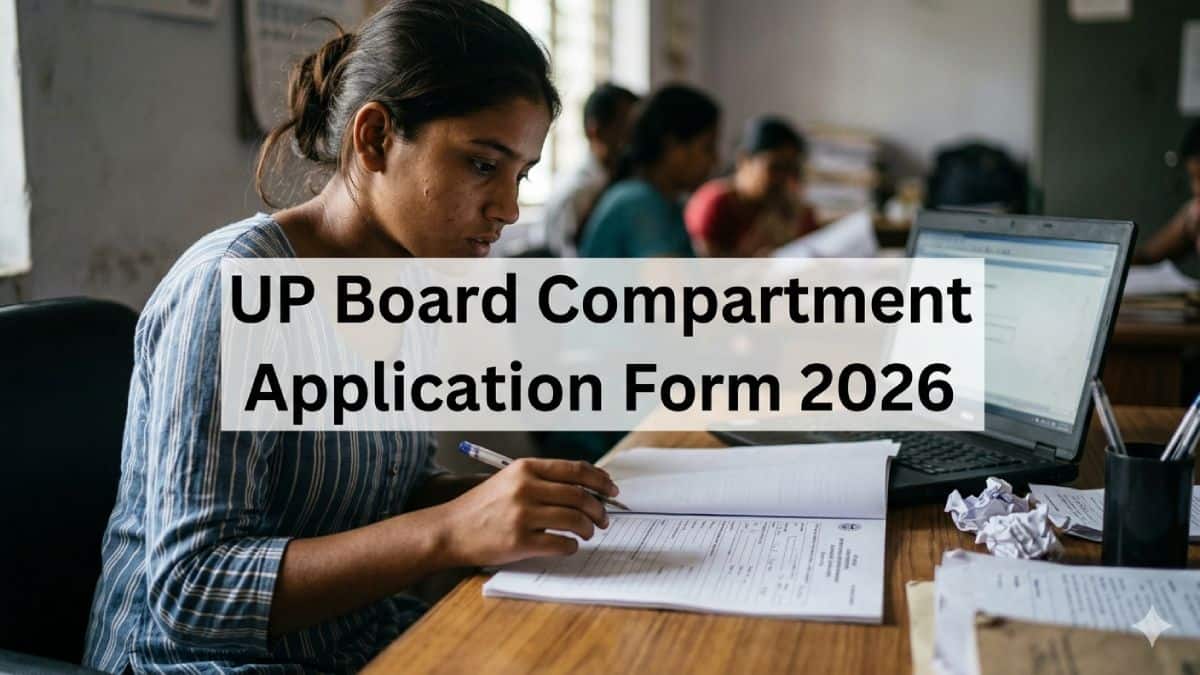 UP Board Compartment Application Form 2026 Released: Check Improvement ...