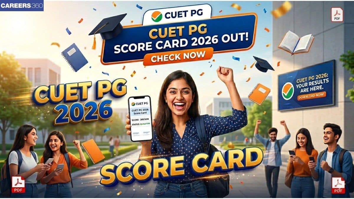 CUET PG 2026 Scorecard (Out) on Digilocker: Download Link, Score Card ...