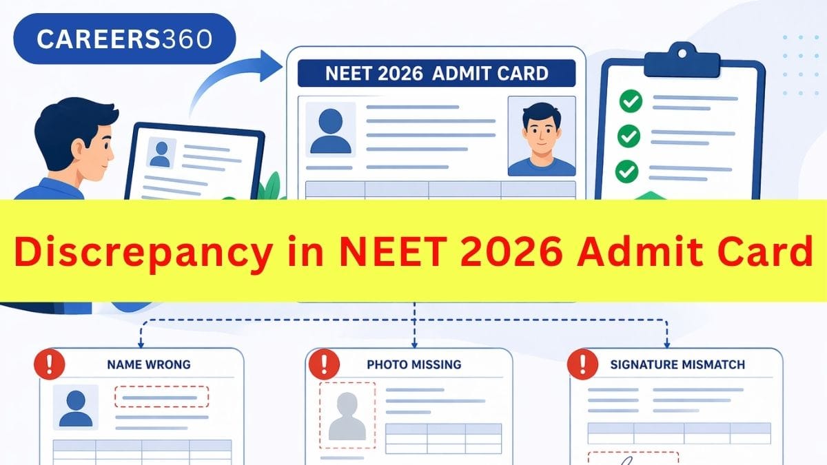 NEET Admit Card Correction 2026: Name Wrong, Photo Missing, Signature ...