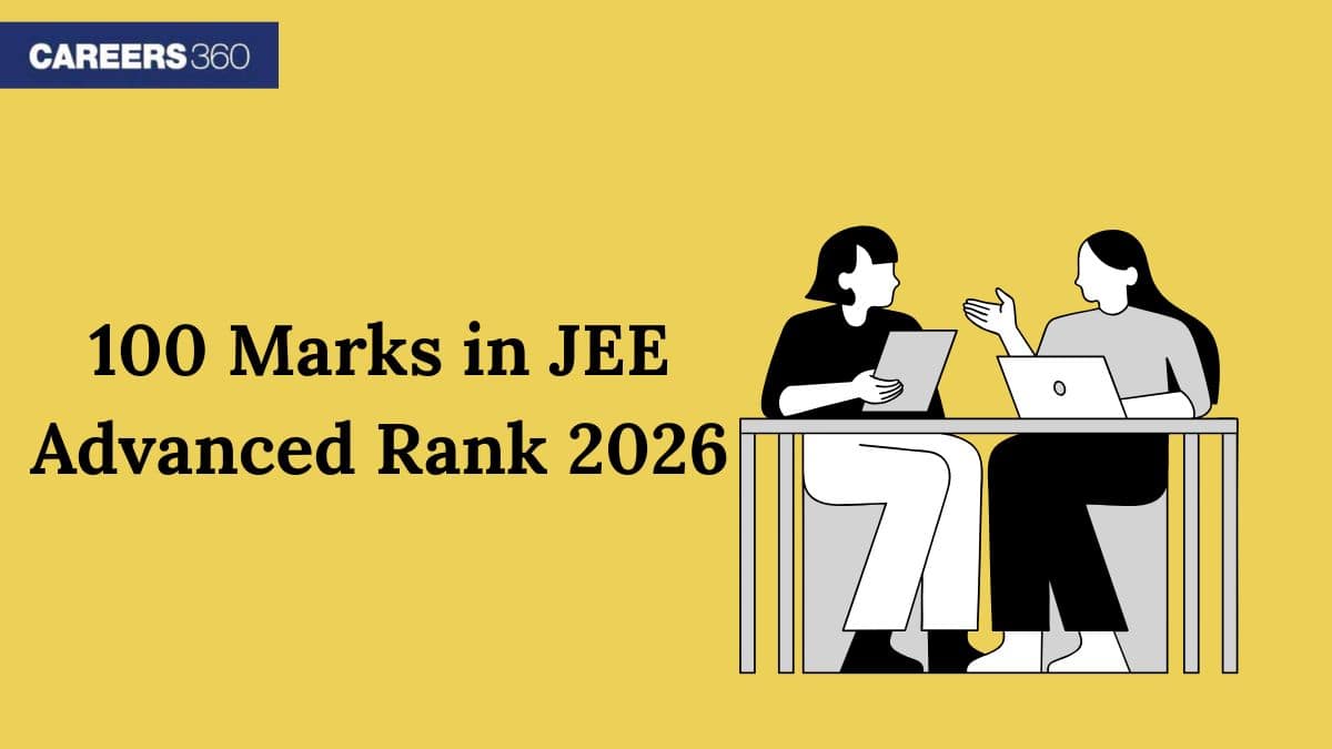 100 Marks in JEE Advanced Rank 2026: Check Category Wise Expected Rank