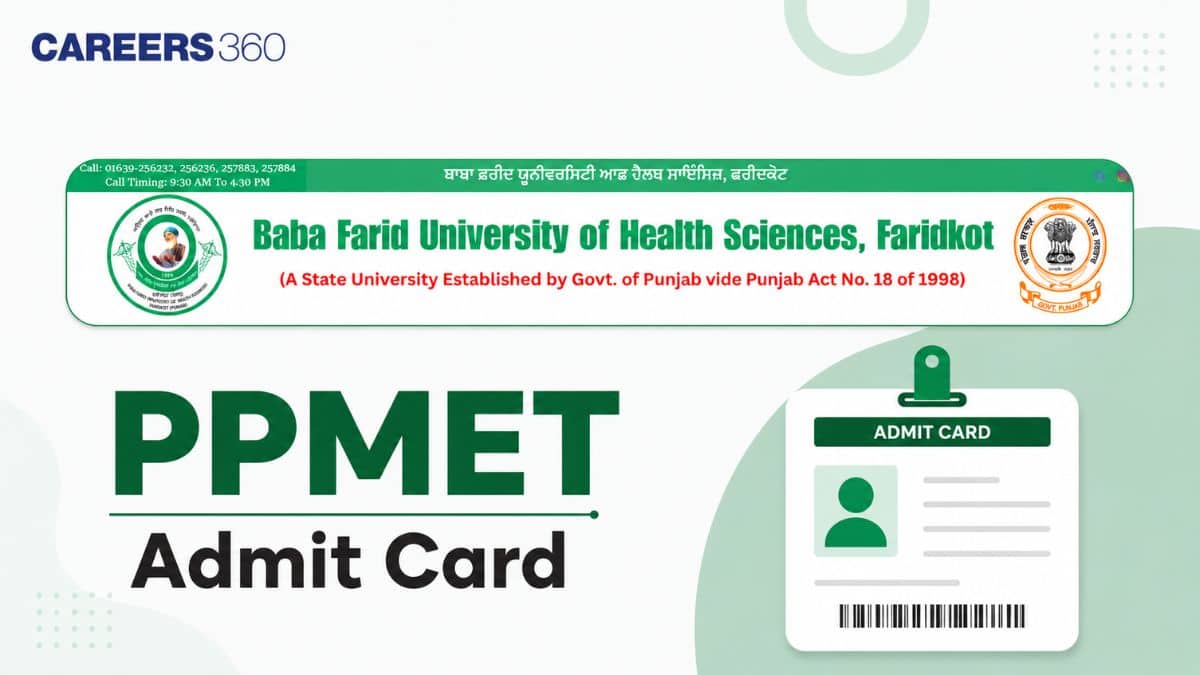 BFUHS PPMET Admit Card 2026 (OUT): Hall Ticket Download LInk