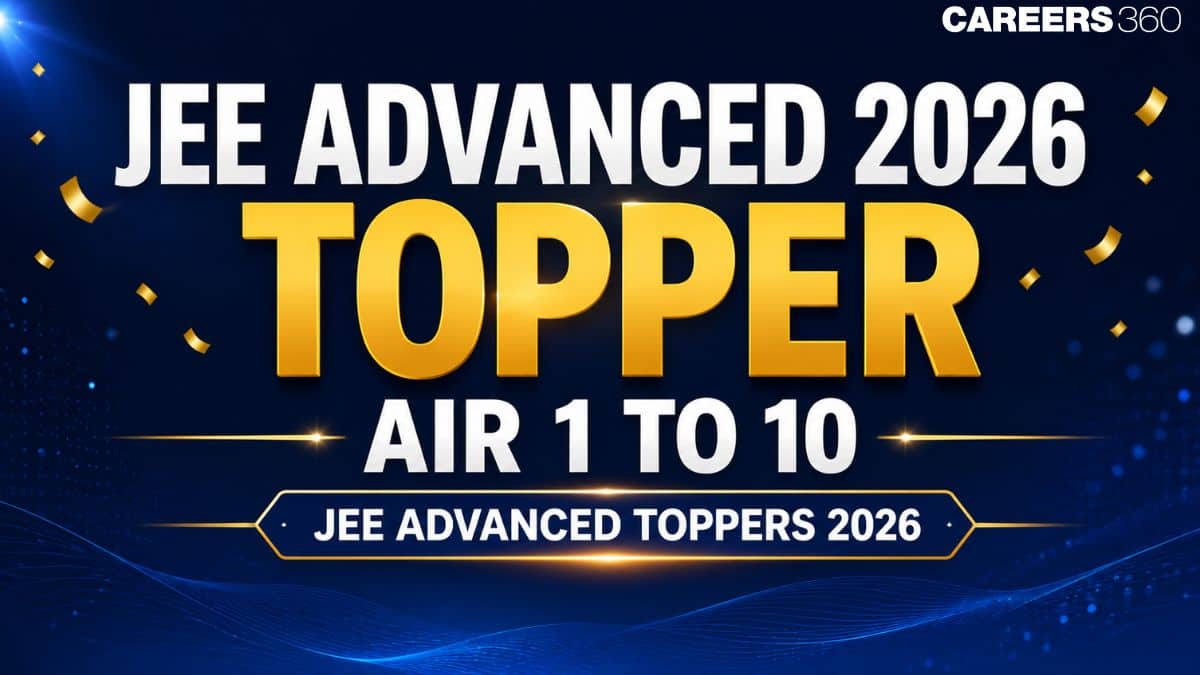 JEE Advanced 2026 Topper AIR 1 to 10 – Names, Marks, State, Success Story