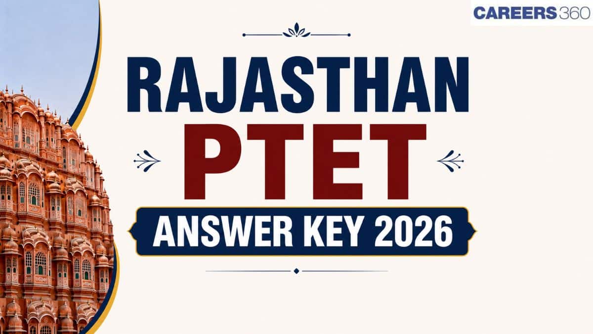 Rajasthan PTET Answer Key 2026 (OUT): Set A, B, C, D, Response Sheet ...