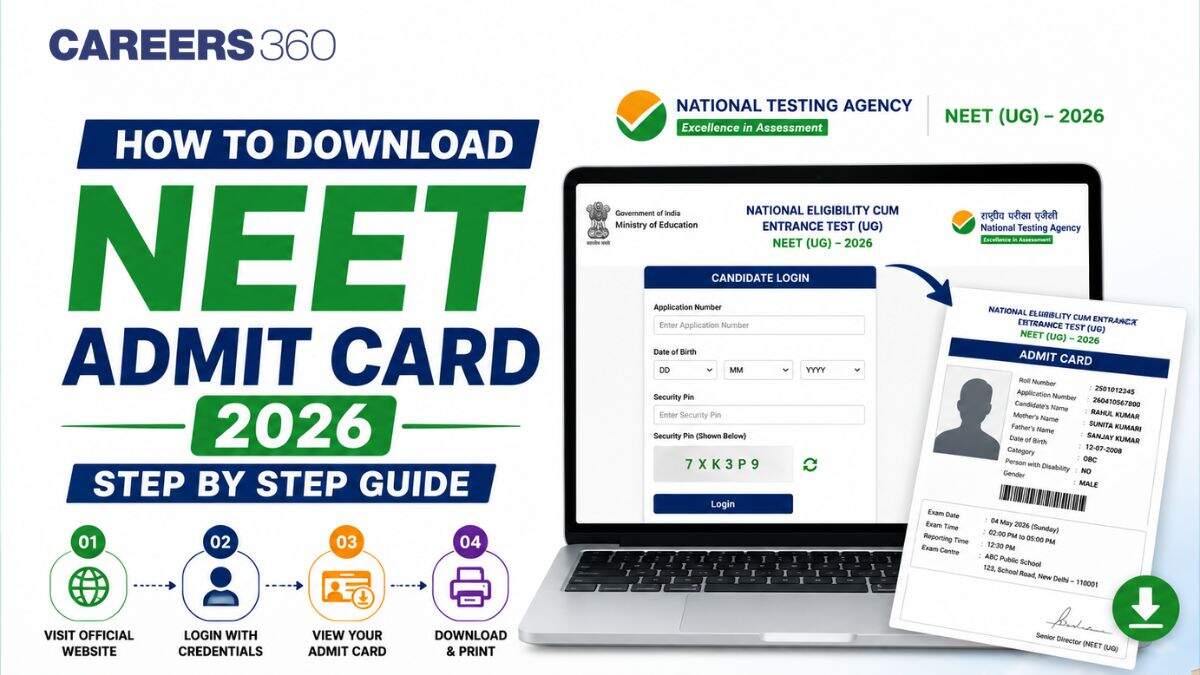 How to Download NEET Admit Card 2026? 5 Easy Steps