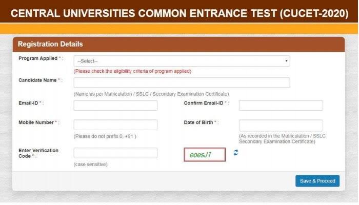 CUCET MA Mass Communication Application Form 2021 - Apply Here!