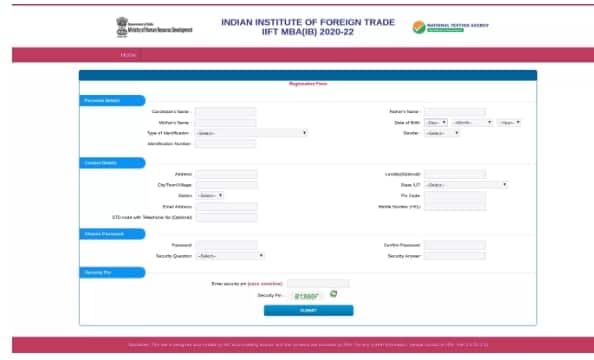 Iift Application Form 2023 - Printable Forms Free Online
