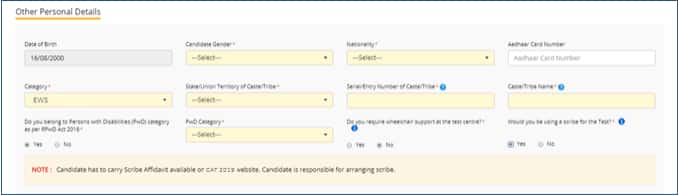 How to Fill CAT 2020 Application Form - CAT Registration Process