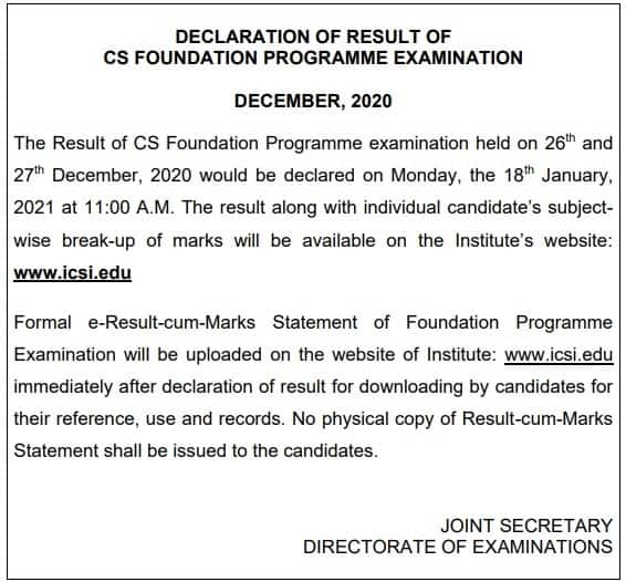 ICSI CS Foundation, CSEET Result Today At Icsi.edu; Here’s How To Download