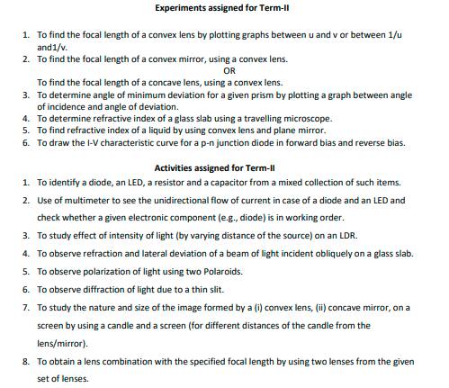 CBSE Class 12 Physics Syllabus 2022 - Download Reduced Syllabus PDF