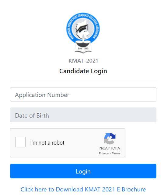 KMAT Admit Card 2022 : Release Date, Hall Ticket, Exam Date - Download ...