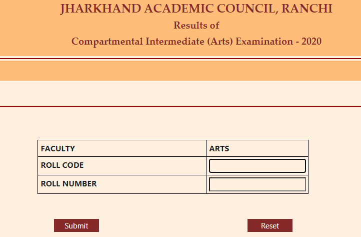 JAC 12th Compartment Result 2022- Check Jharkhand Board Inter ...