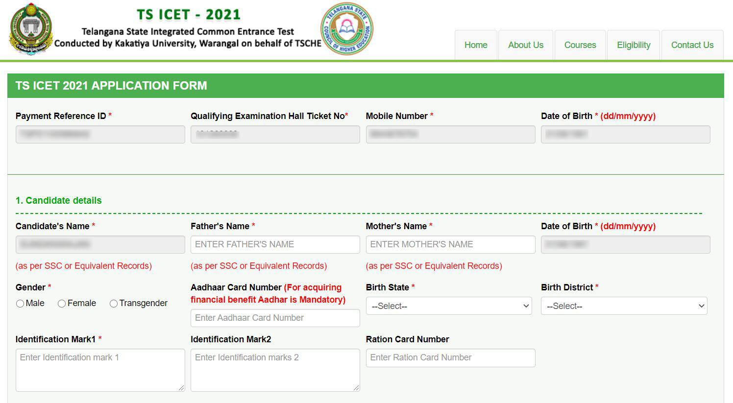 TS ICET 2022: Registration Date (Out), Application Form | Apply Here