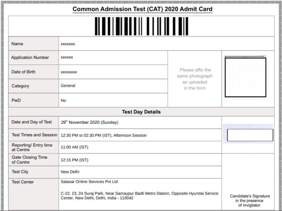 CAT 2021 Admit Card (Oct 27) - How to Download CAT Hall Ticket 2021 at ...
