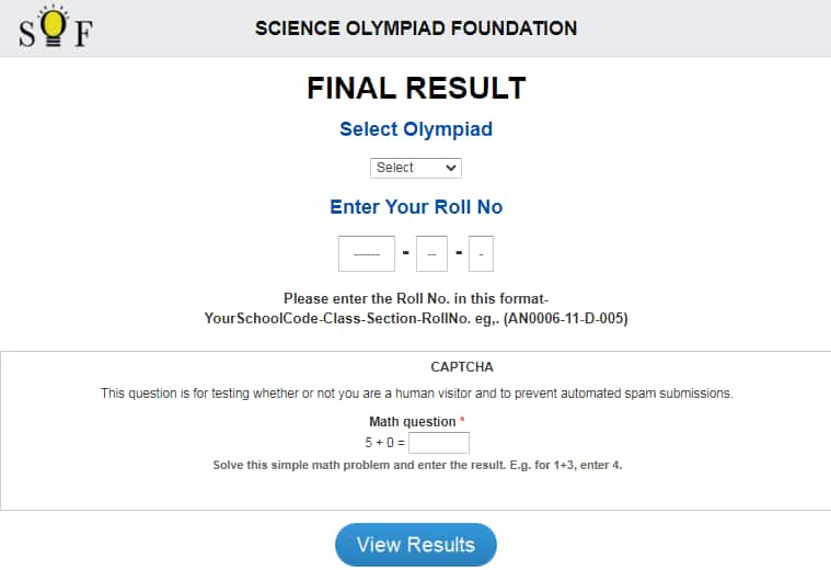 IEO Result 2021-22 (Declared) - SOF IEO result @ sofworld.org