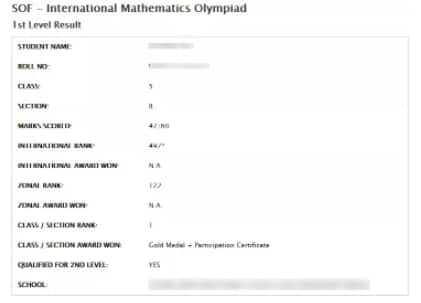 IMO Results 2021-22 - Check SOF IMO Level 1 Result Here