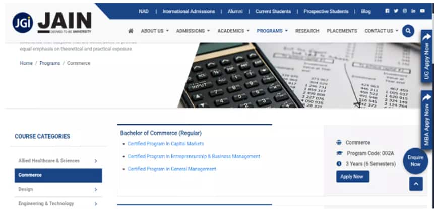 Jain University Bangalore Application Form 2023 - Printable Forms Free Online