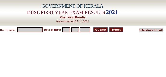 Kerala Plus One Result 2022 (Released) - Check DHSE Kerala 11th Result Here