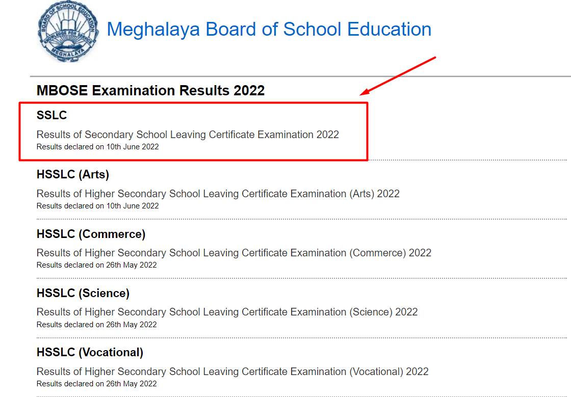 MBOSE SSLC Result 2023 Link (Coming Soon) Date, Time- Meghalaya Board ...