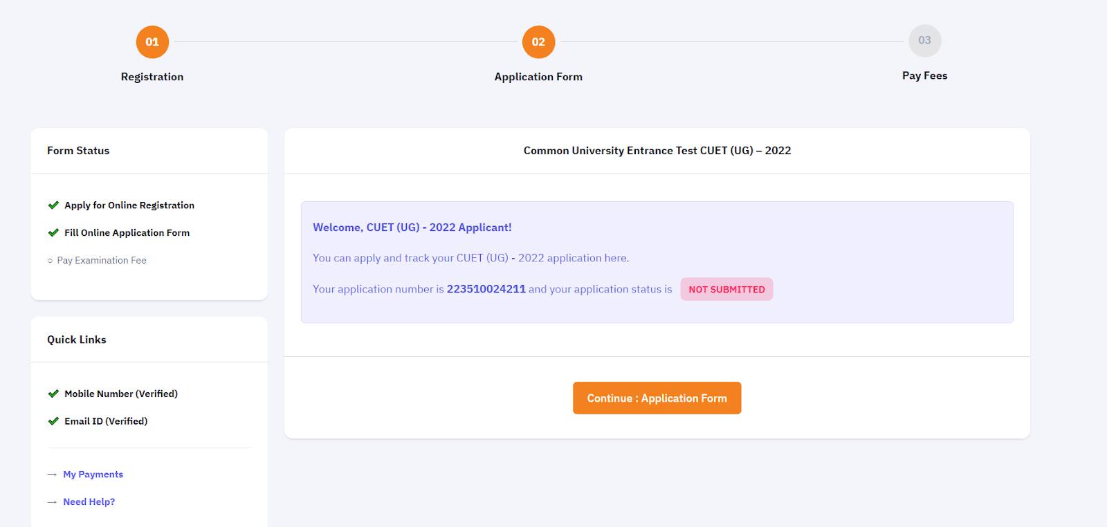 How to Fill CUET Application Form 2023?: Step by Step Procedure