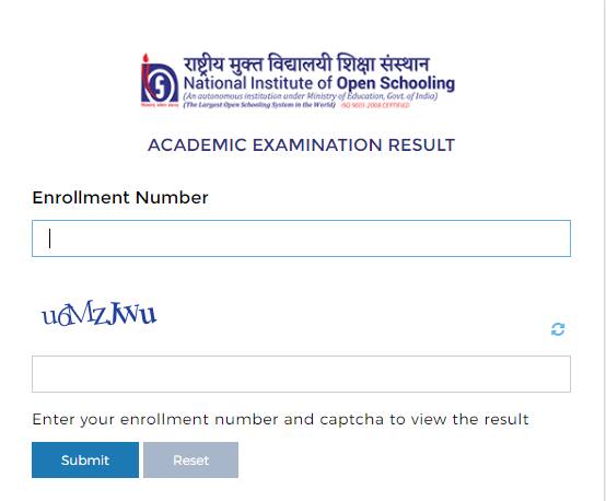 Nios 10th Result 2022 October Exam Check Nios Class 10 Result Here