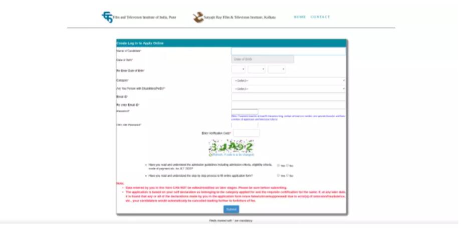 How to Fill SRFTI FTII JET Application Form 2022: Step By Step Process ...