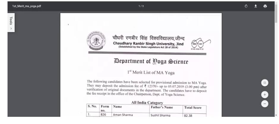 CRSU Result 2022 (crsu.ac.in) - BA BEd 1st 2nd 3rd 4th 5th 6th 7th 8th ...