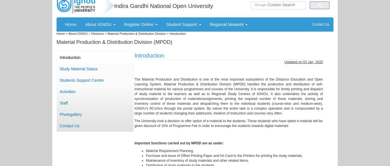 IGNOU Study Material 2022, UPDATED (eGyankosh): Check Books & PDF