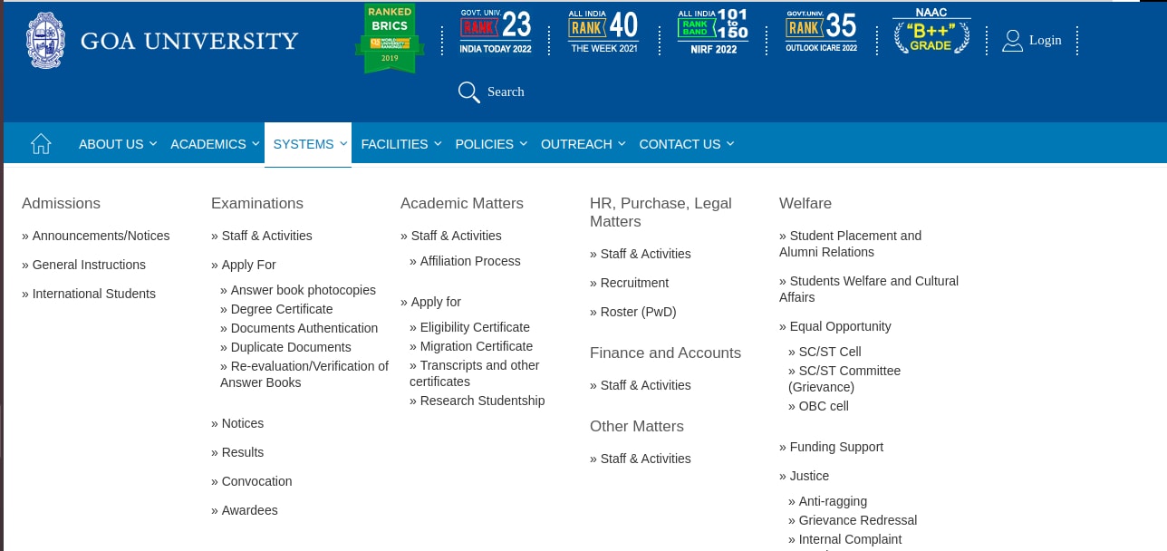 Goa University Result 2023, unigoa.ac.in: Score Card, Provisional ...