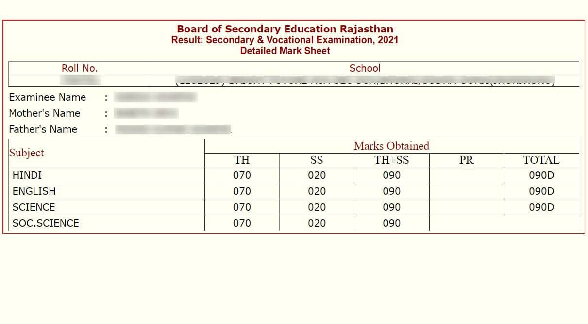 RBSE Result 2023- Check Rajasthan Class 5th, 8th, 10th, 12th results at rajeduboard.rajasthan.gov.in