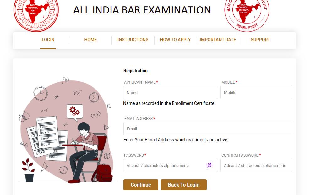 AIBE Registration 2023 (Extended): AIBE 18 Application Form, Dates ...