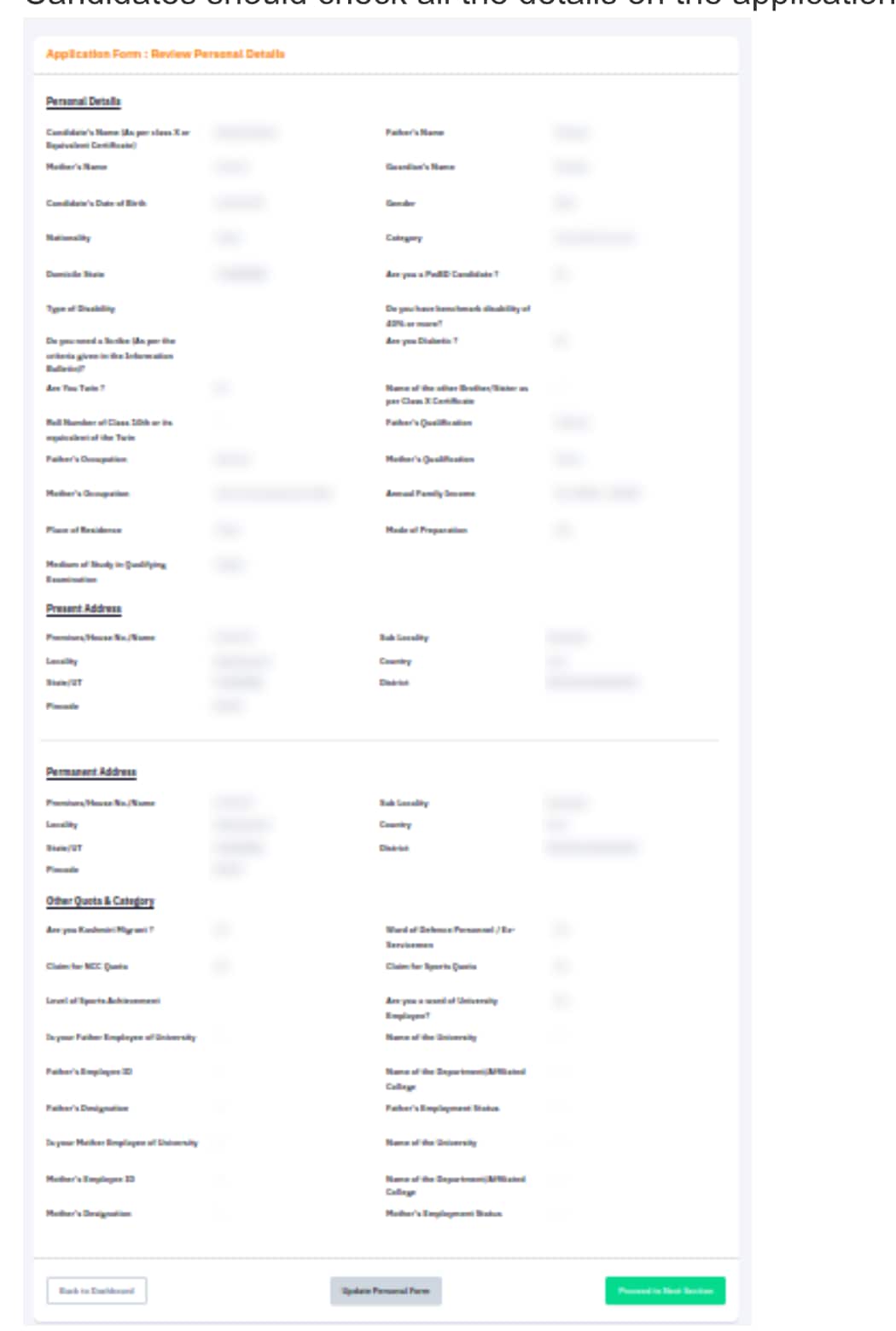 How to Fill CUET Application Form 2023?: Step by Step Procedure for ...