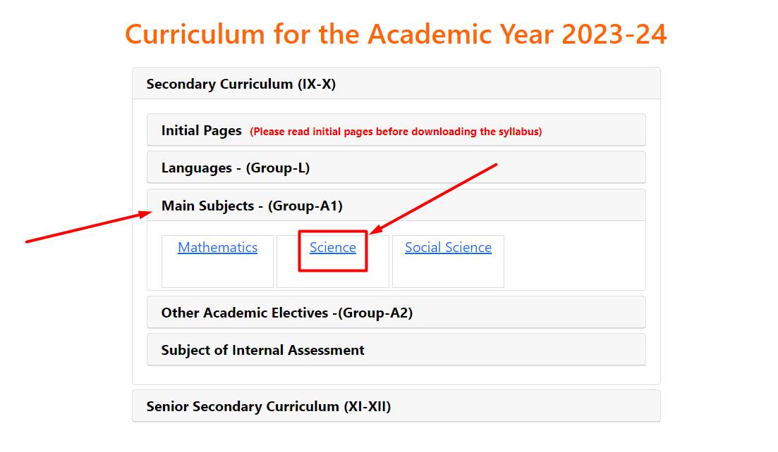 CBSE Class 10 Science Syllabus 2023-24 PDF- Check Marking Scheme, Books