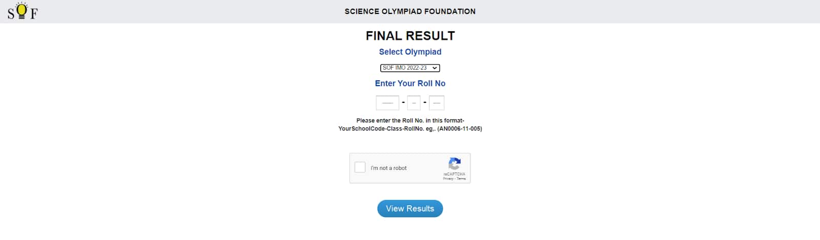 IMO Results 2023-24 Level 1 - Check SOF Math Olympiad Results