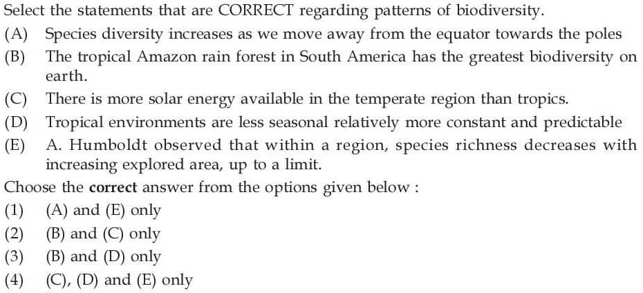 CUET Biology Question Paper 2023 PDF: Download 2023, 2022, 2021, 2020 ...