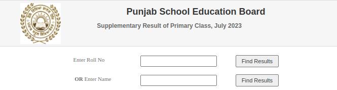 PSEB 5th Class Result 2023 (Out) - Check Punjab Board 5th result at ...