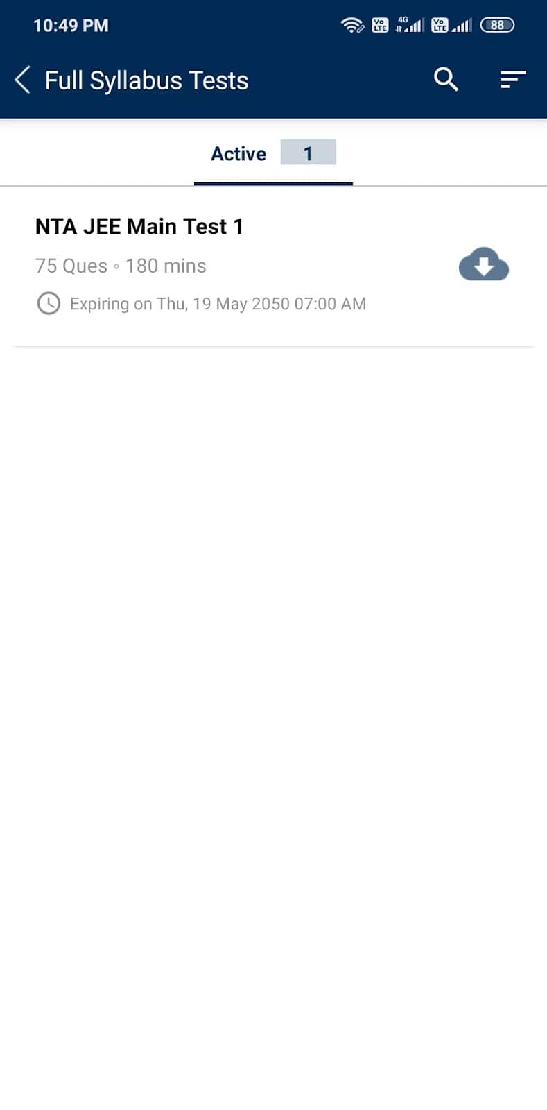 National Test Abhyas App for JEE Main Preparation